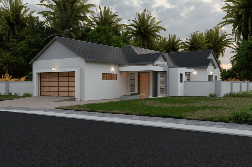 Modern 7-Bedroom House Plan MLB-073.8D - Detailed Architectural ...